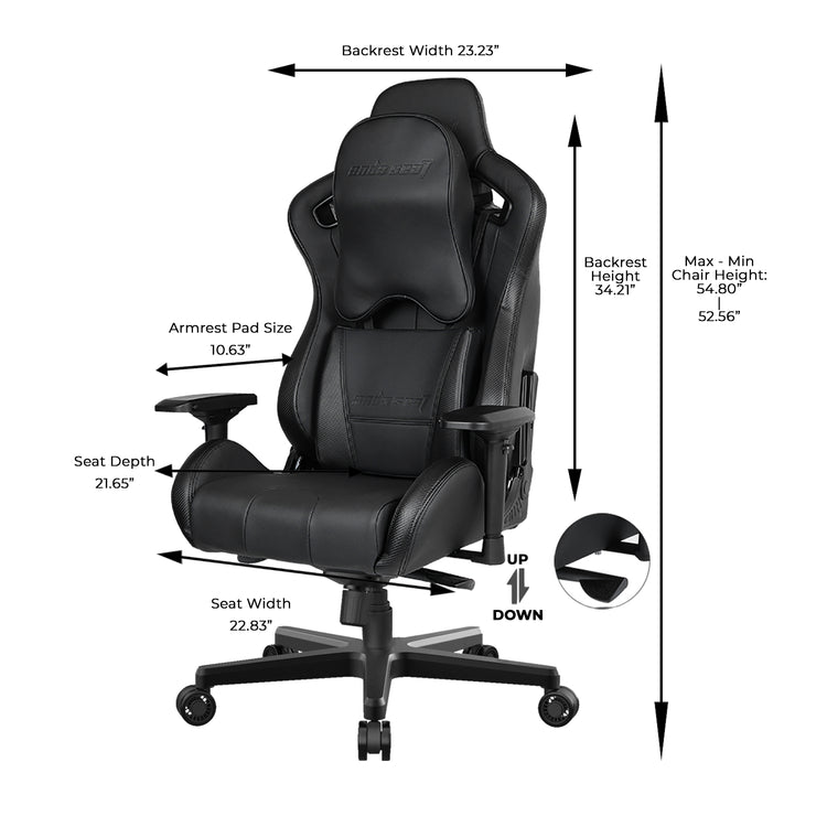 Dark Knight Premium Gaming Chair Office Style - Anda Seat – AndaSeatCanada